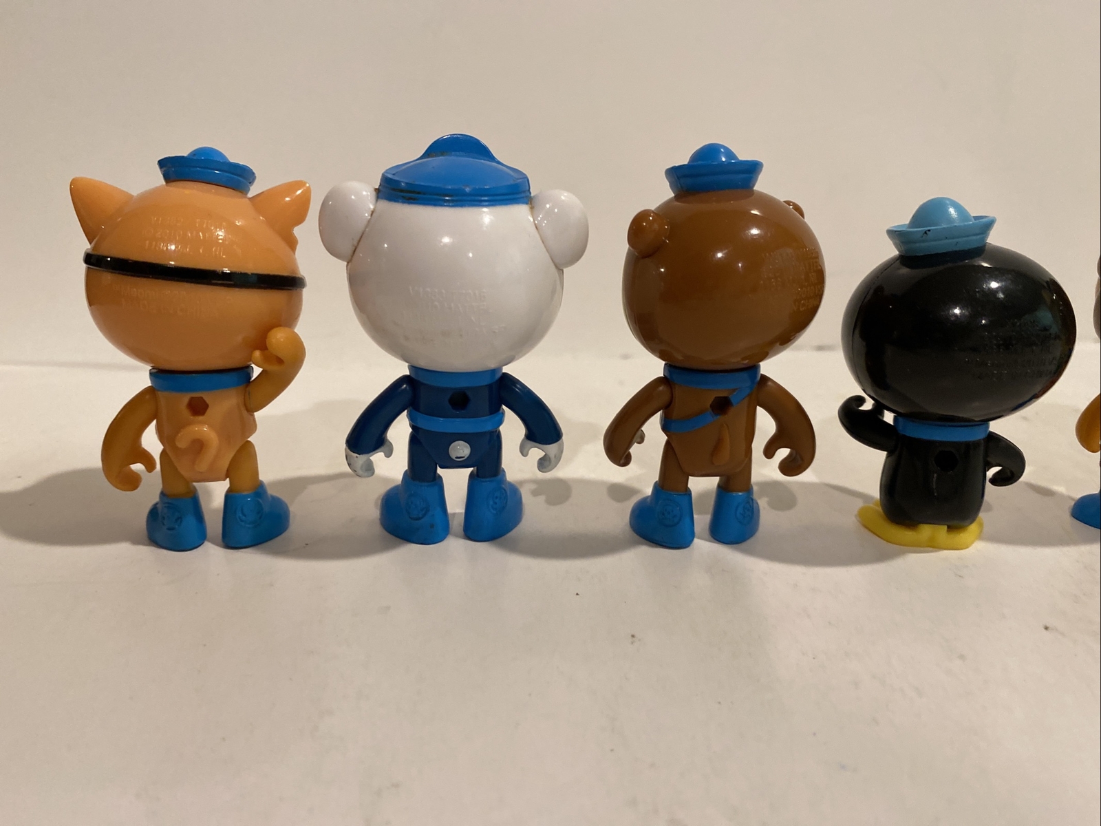 Lot of 7 Mattel Octonauts and Vegimal 3" Poseable Figures Tulip Kwazii ...