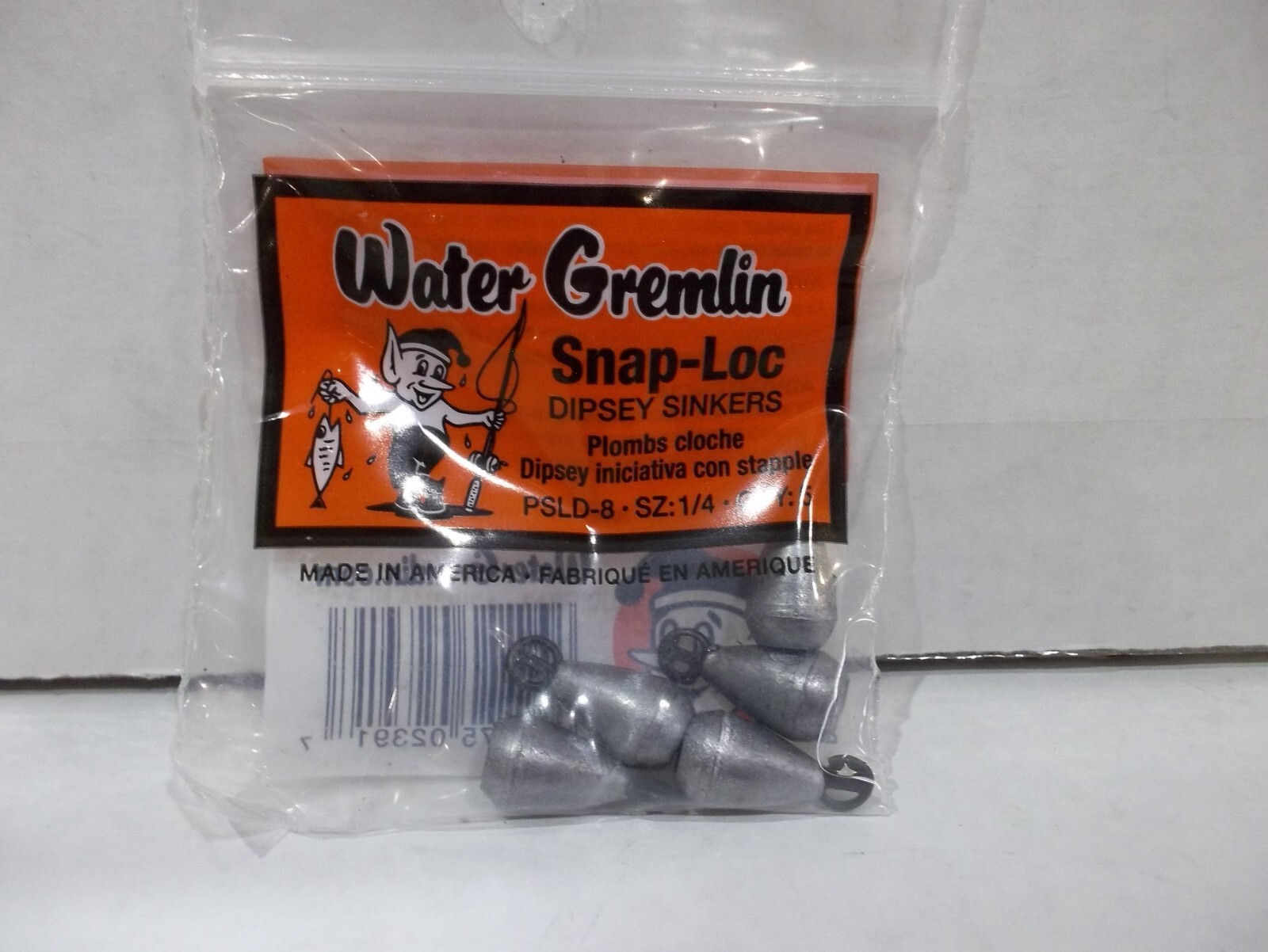 Water Gremlin Snap Loc Dipsey Sinkers 7 for sale online | eBay