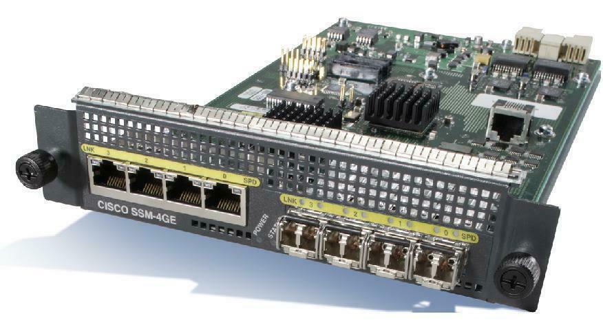 Cisco SSM-4GE 4-Port Gigabit Ethernet Module ASA5510, ASA5520, ASA5540 ...