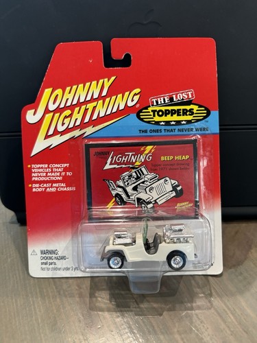 Johnny Lightning Topper Beep Heap - NEAR MINT - Vintage White Jeep | eBay