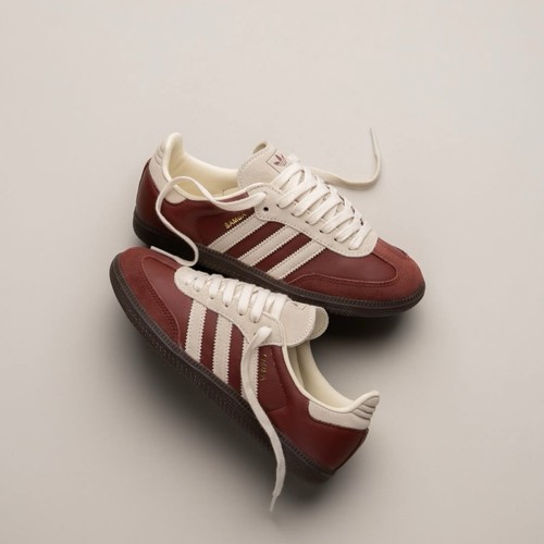 Adidas Samba OG ‘Preloved Ruby Cream White’ US12 Men’s Casual Shoes NEW ...