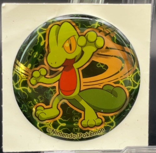 Treecko Pokemon Anime Game Sticker Vintage TCG Card Japanese Nintendo ...