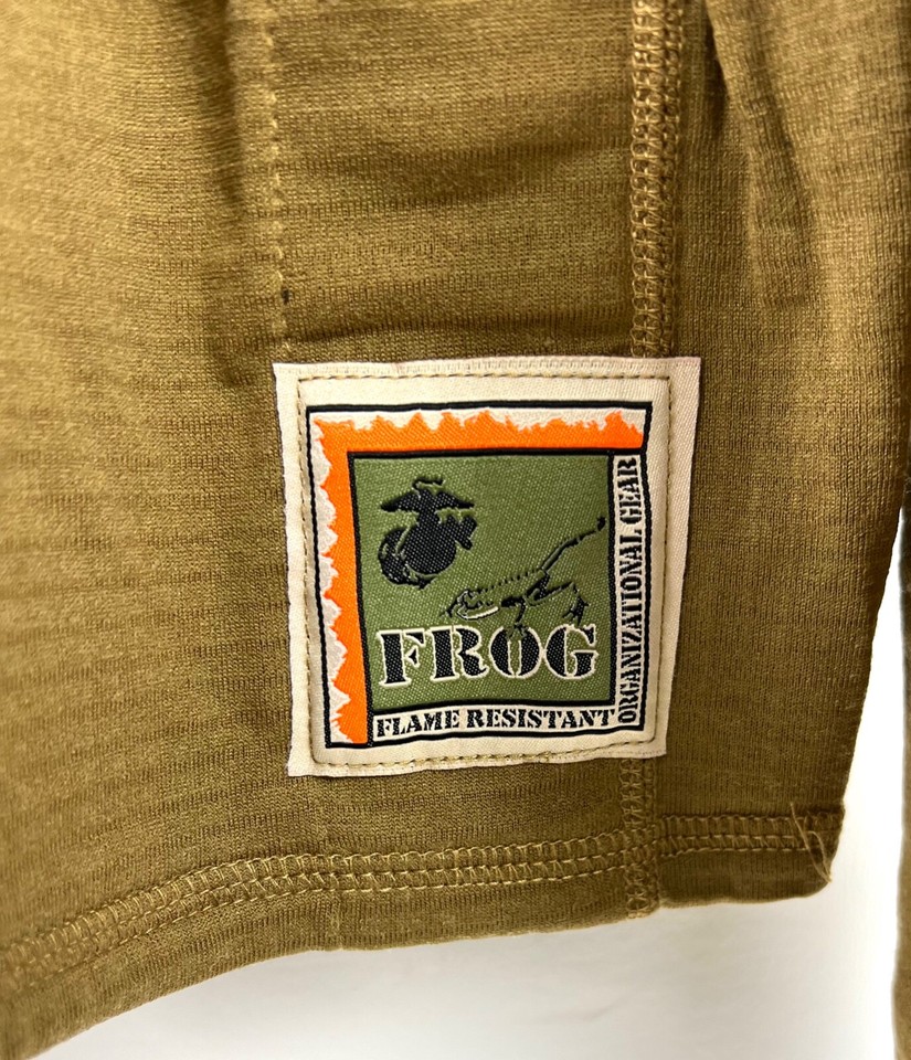 New USMC Polartec FROG Grid Fleece 1/2 Zip Pullover Coyote Brown X ...