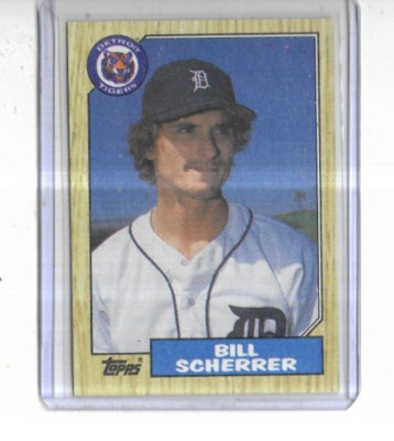 1987 Topps #98 Bill Scherrer Detroit Tigers | eBay