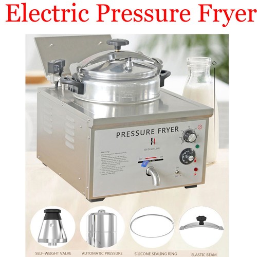 Pressure Fryer 3KW 16L electric frying pan Cooking Electric Pressure ...