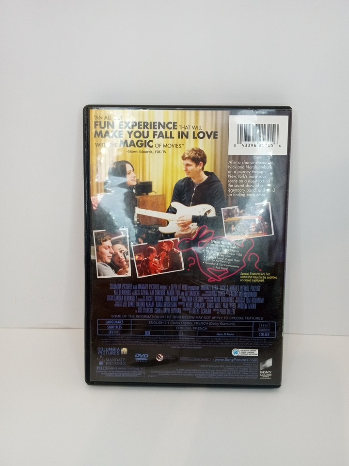 Nick & Norah’s Infinite Playlist (DVD, 2008) Michael Cera & Kat ...