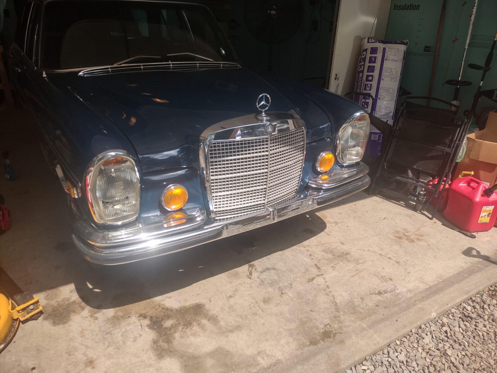 Mercedes Benz 1972 280 SE Coupe EUROPEAN Headlights RARE AS HENS TEETH ...