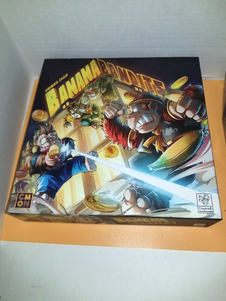 Banana Bandits Board Game by CMON Edward Chan Capstone Boardgames ...