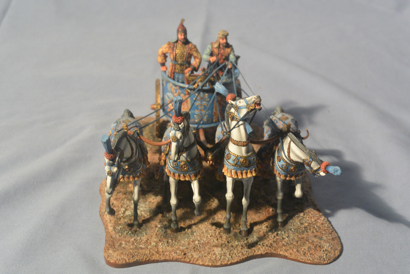 Person Chariot (4 Horses) Arsentyev Studio (#PSK4W) | eBay