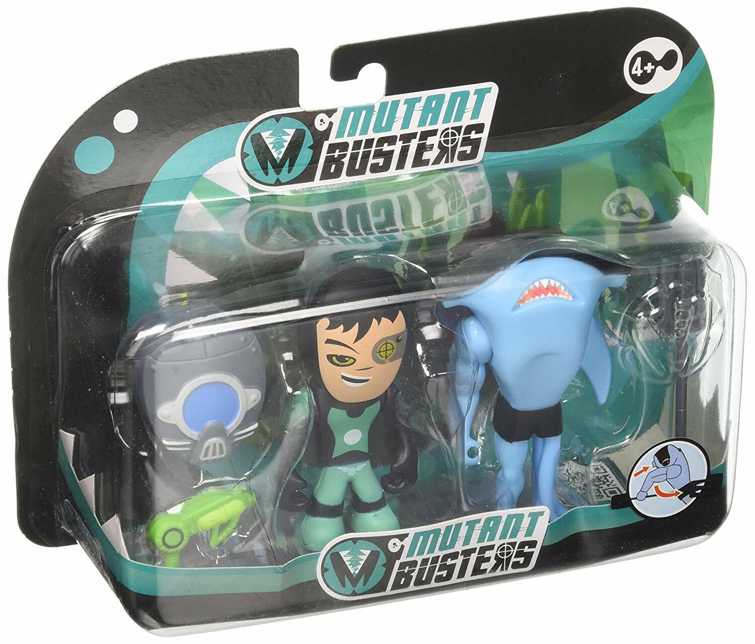 Mutant Busters Series 2 Tv Character Series Action Figures 3 Pack ...