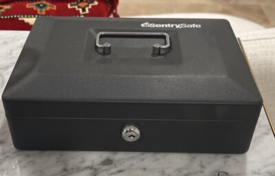 Sentry Cash Box Safe With Keys Cashier Concessions Box Cash Drawer ...
