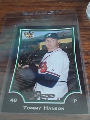Tommy Hanson SP Rookie Atlanta Braves 2010 Bowman | eBay