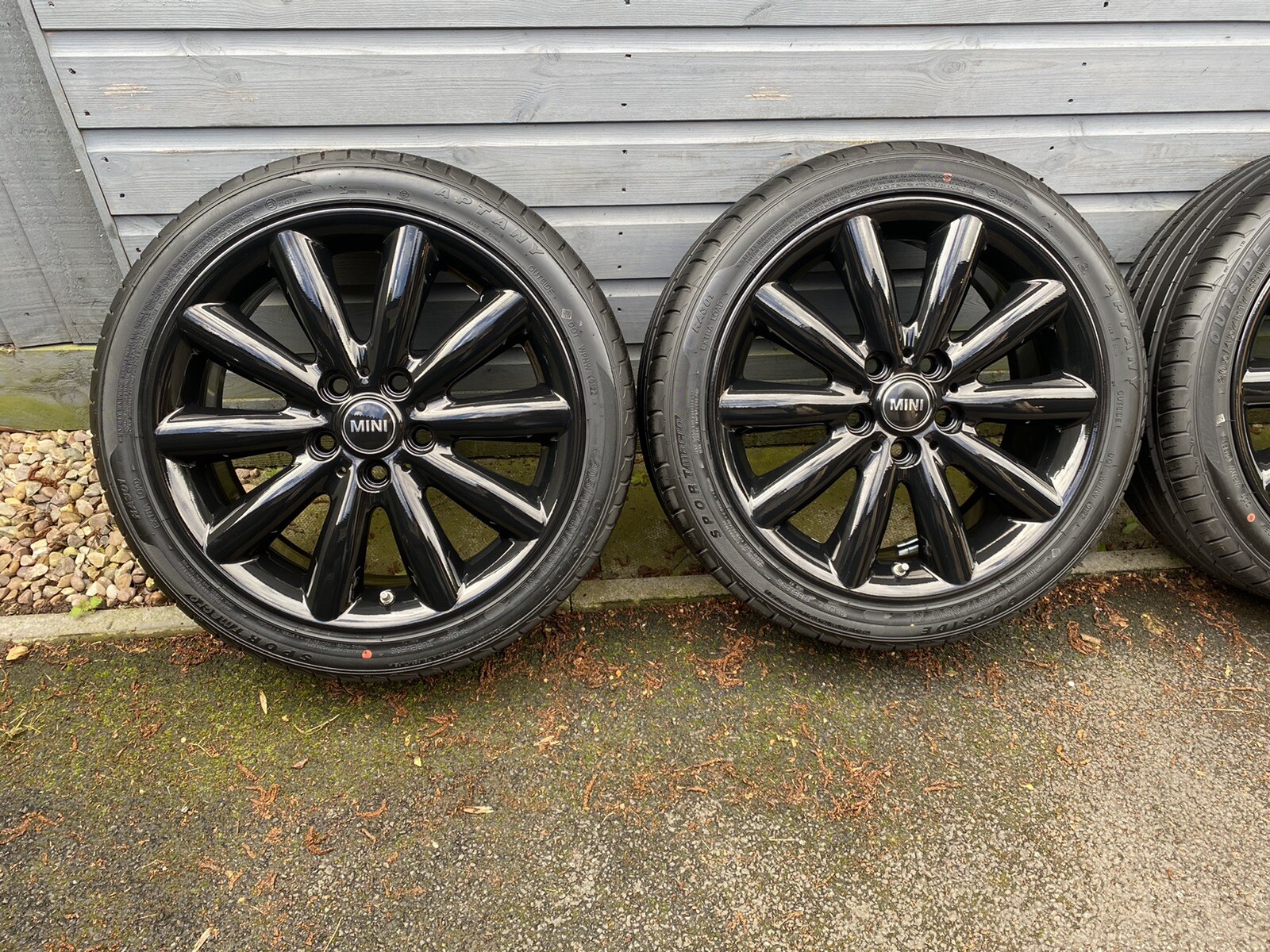 Mini F55 F56 F57 ALLOY WHEEL SET GENUINE 17 " Cosmos Spoke 499 6855109 ...