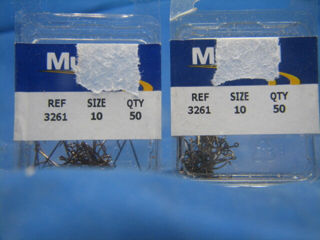 100 Mustad 3261 Size #10 Aberdeen Bronze Hook 2 Boxes of 50 Per Box | eBay