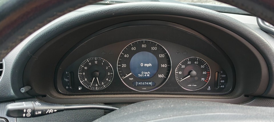 '03 Mercedes CLK320 Spares or Repair (read description). Private plate ...