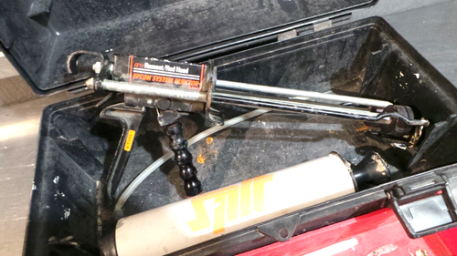 PISTOLET A SCELLEMENT CHIMIQUE SPIT EPCON System ITW Ramset red head ...