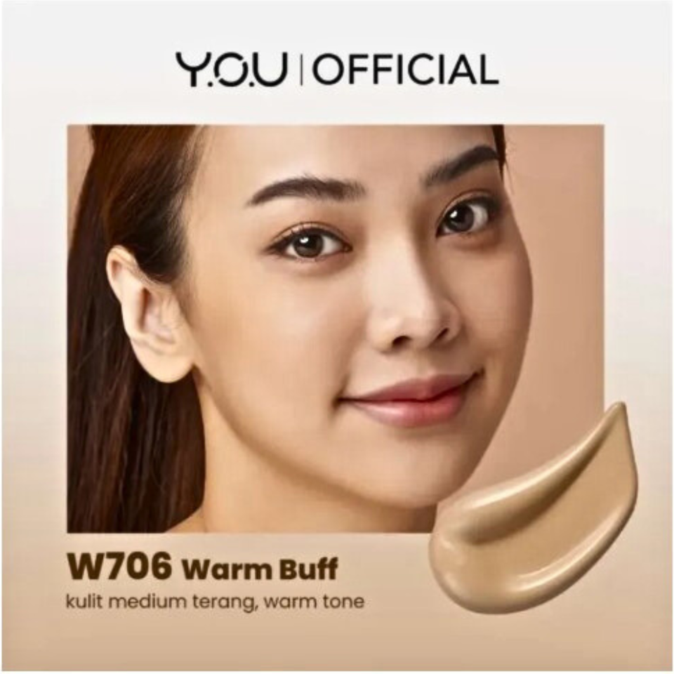 Foundation YOU Skin Matte Tint Cloud Touch Blurring SPF25 PA+++ Light ...