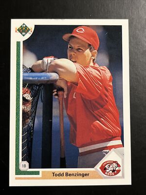 1990 Upper Deck Todd Benzinger Cincinnati Reds #280 C4 | eBay