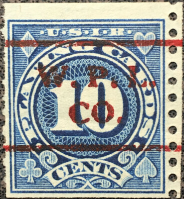 Scott #RF20 US 10 Cents USIR Playing Cards Stamp | eBay