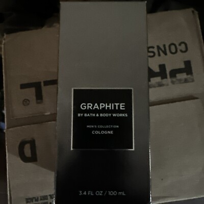 Bath & Body Works Graphite Cologne Spray for Men 3.4 fl oz – NEW | eBay