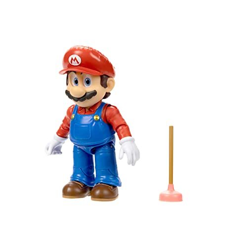 New Sanei Boeki The Super Mario Bros. Movie Action Figure Mario TSM-01 ...