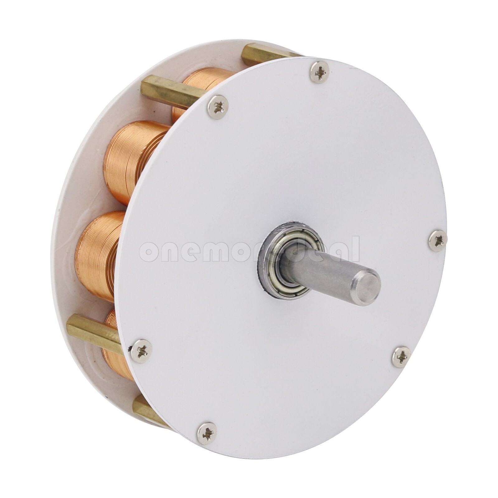 100-650RPM 50-60W 3-Phase AC Micro Disc Generator W/ Iron Core Strong ...