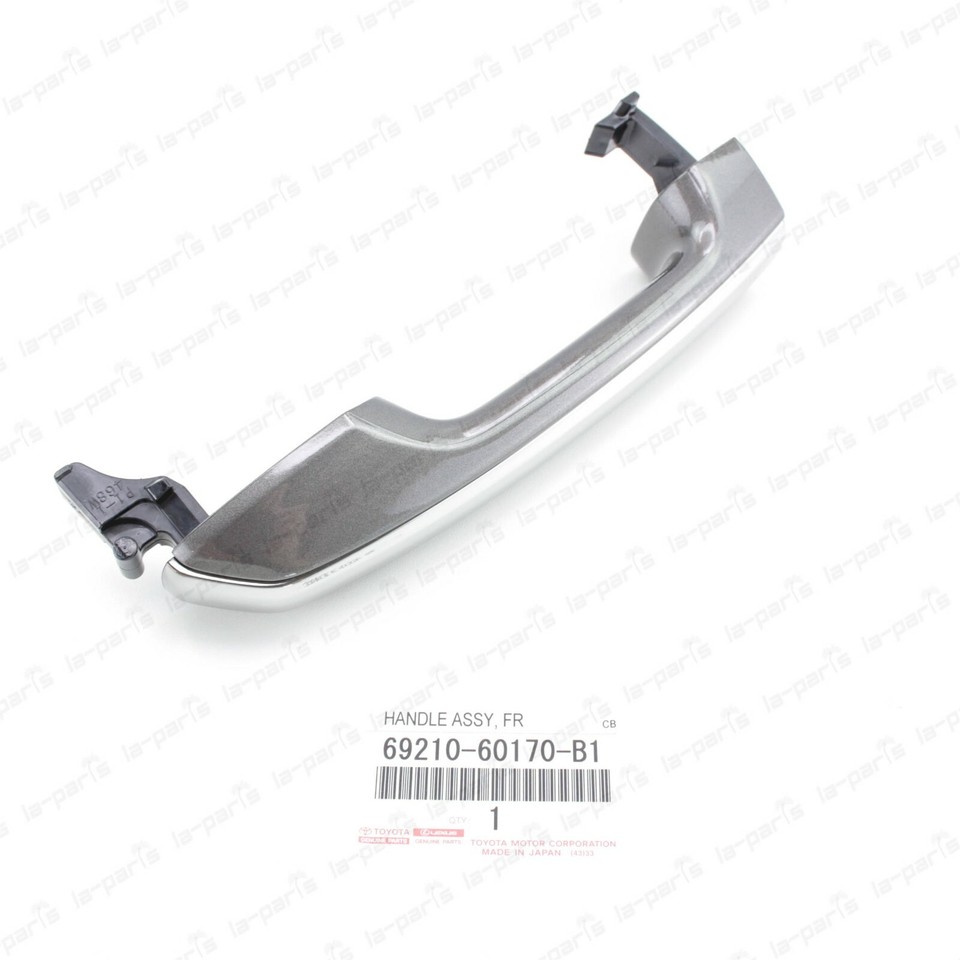 GENUINE LEXUS 2010-2015 GX460 GREY METALLIC 1H3 OUTER REAR DOOR HANDLE ...
