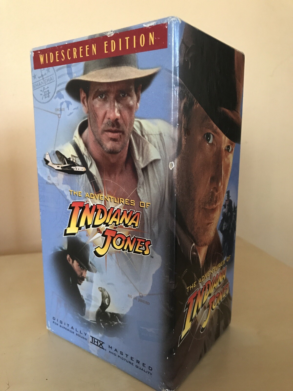 Indiana Jones - The Adventure Collection (VHS, 1999, 3-Tape Set ...