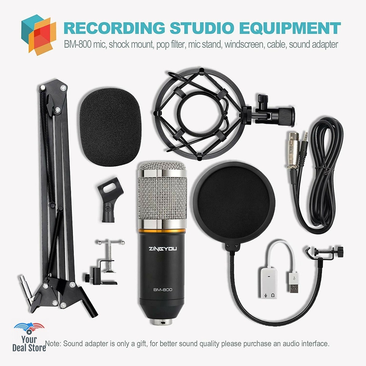 Rappers In Studio Pop Filter