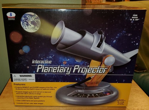 RARE NIB SCIENTIFIC TOYS INTERACTIVE PLANETARY PROJECTOR PLANETARIUM ...