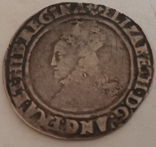hammered Elizabeth I Shilling | eBay