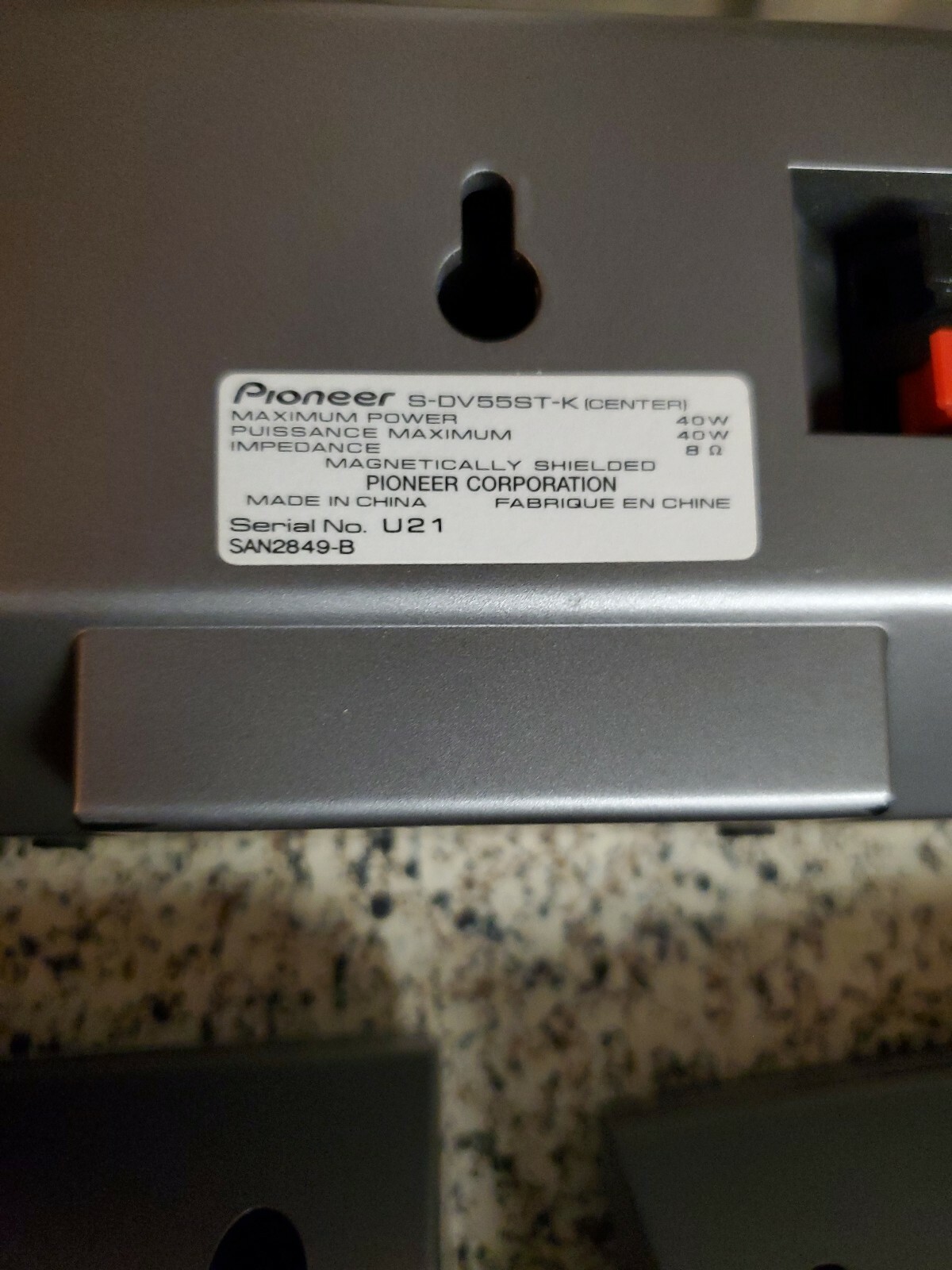 Lot 3 speakers: pioneer s-dv55st-k | eBay