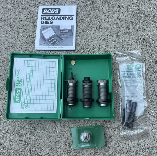 RCBS Reloading 3 Die Set 45 Auto with shell holder | eBay
