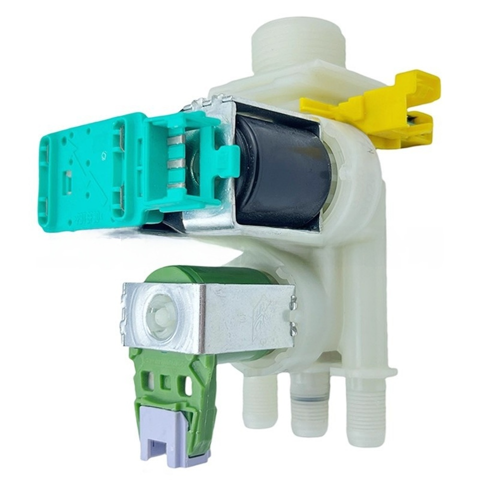 Solenoid Inlet Valve Three-way Valve One-in Three-out Interface Three ...