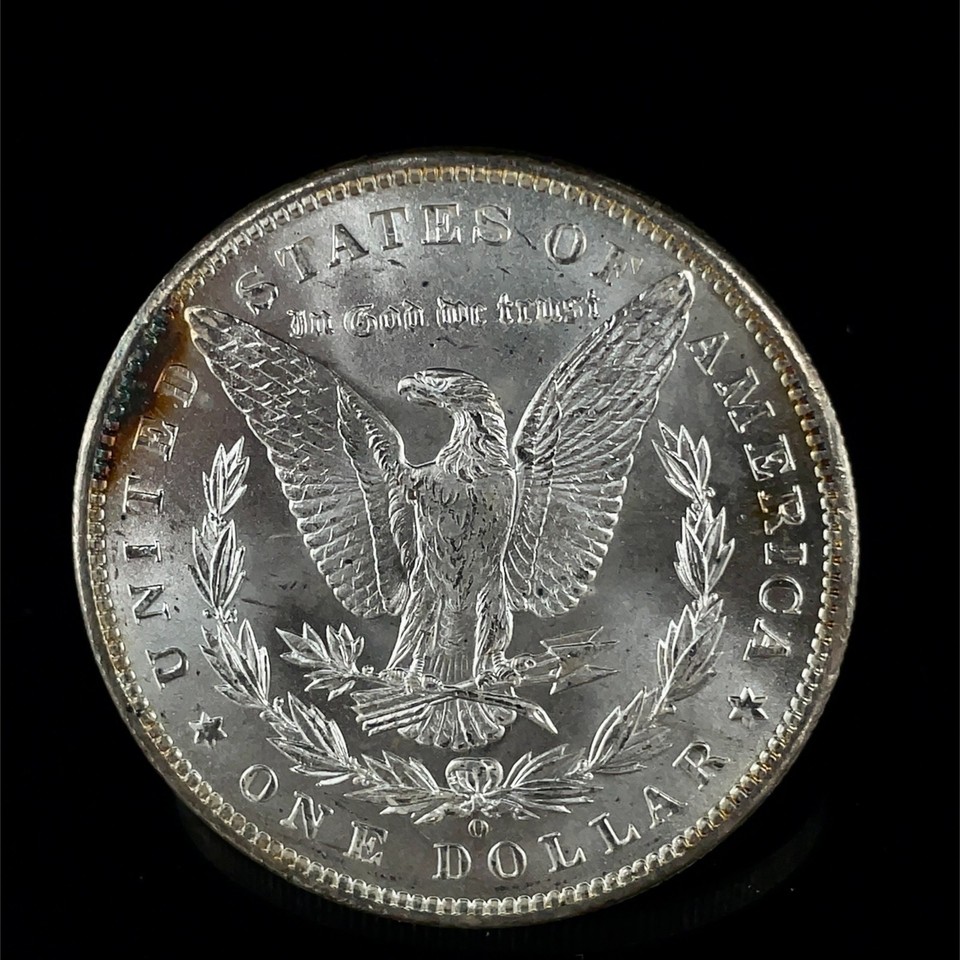 1898 O Morgan Dollar GEM/BU Very Fresh From Roll 90% Silver $1 U.S Coin ...