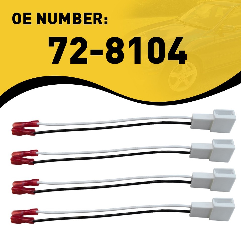 Speaker Adapters Connector Wire Harness For 2004-2012 Mitsubishi Lancer ...