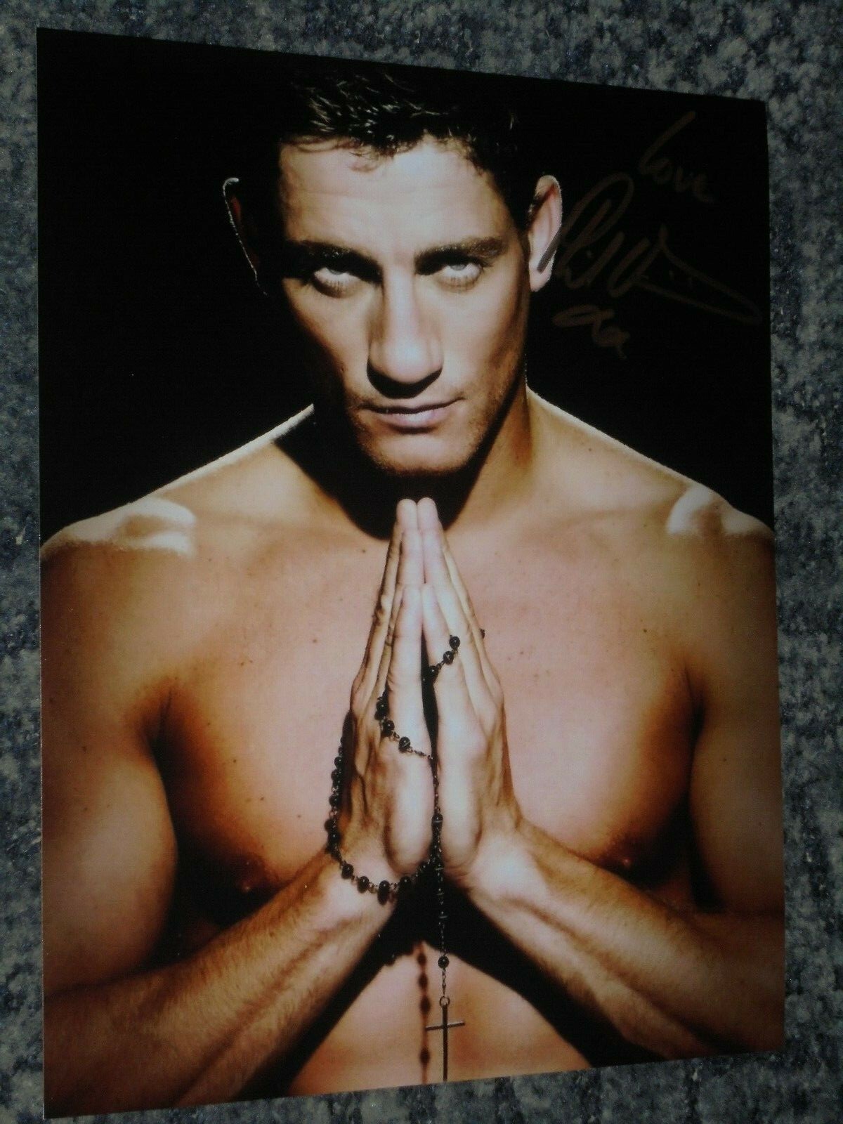 PHILIP OLIVIER- HOLLYOAKS/ BROOKSIDE / BENIDORM -10X8 PHOTO SIGNED -(87 ...