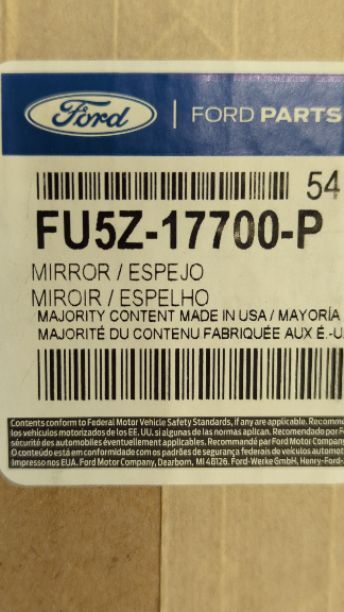 2017-Up Ford Super Duty Rear View Mirror Camera Display Auto Dim ...