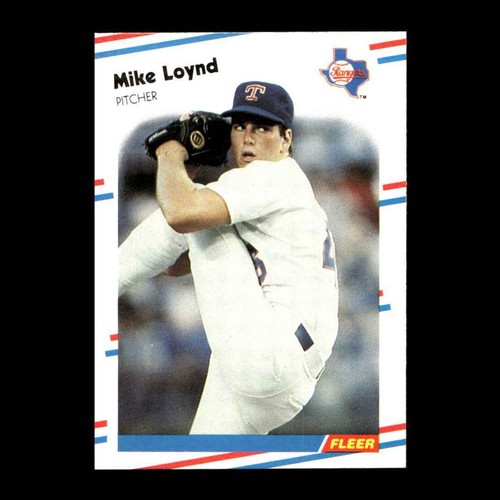 Mike Loynd 1988 Fleer Texas Rangers #472 R326U 70 | eBay