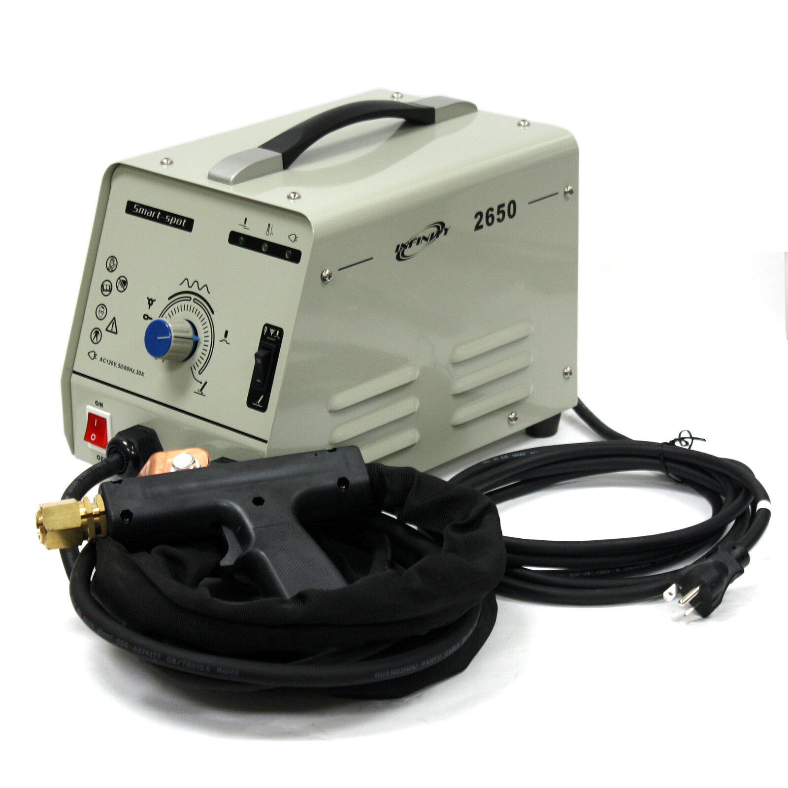 Auto Body Spot Welder Dent Puller Spot Welding Machine 2600A for Car ...