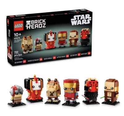 Lego 40676 Star Wars The Phantom Menace Brickheadz StarWars 25th | eBay