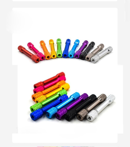 Double-Ended Thread Anodized Column Aluminum Stand off Connection Tube ...