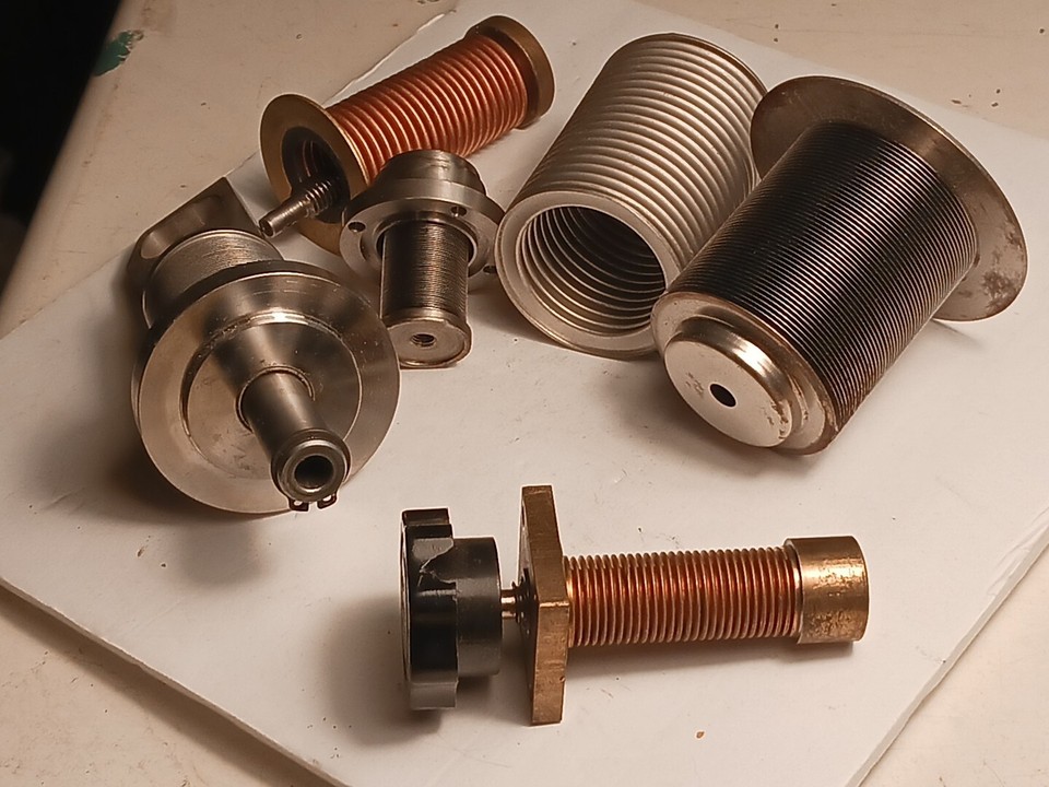 Stainless / Copper High Vacuum Bellows Parts Lot | eBay