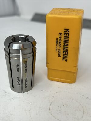 New Kennametal Erickson 75TG140M Collet, 14mm | eBay