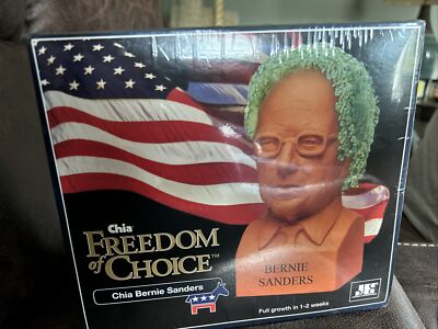 Chia Pet Freedom of Choice Planter BERNIE SANDERS - BRAND NEW | eBay