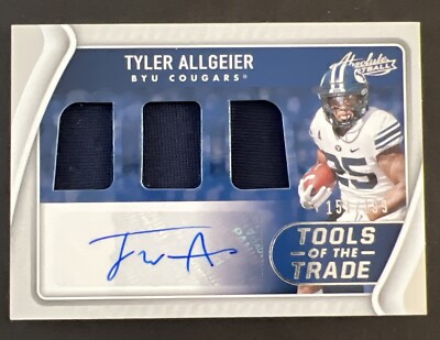 2022 Chronicles Absolute DP Tyler Allgeier RPA 151/199 TOOLS OF THE ...