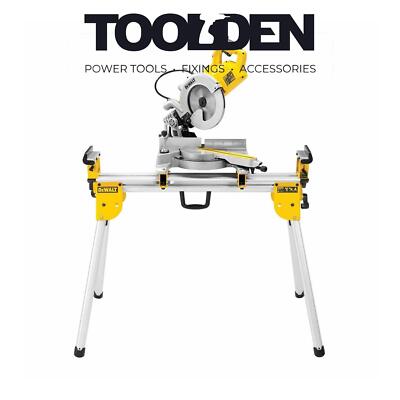 DeWalt DE7033-XJ Compact Mitre Saw Stand with Mounting Brackets & Work ...