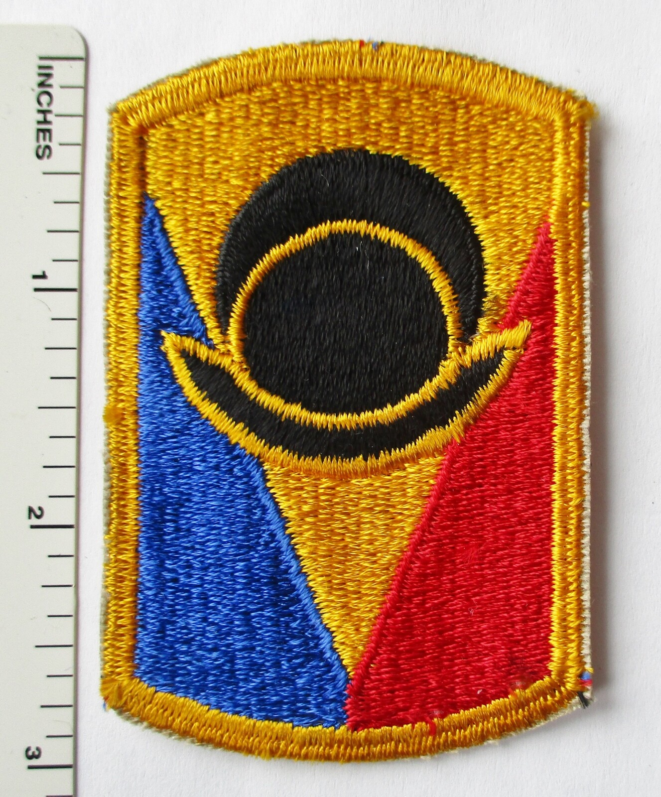 Vintage 53rd ARMORED BRIGADE US ARMY PATCH Cut Edge Original | eBay