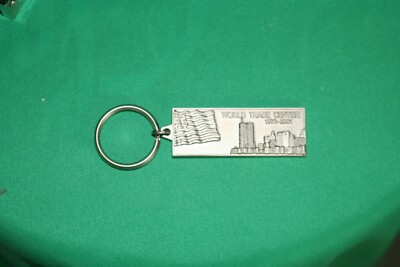 world trade center skyline key chain 1973 -2001 new old stock | eBay