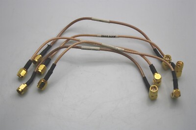 15x RF Microwave Teflon Silver Coat Cable M17/113-RG316 MIL-C-17 SMA ...